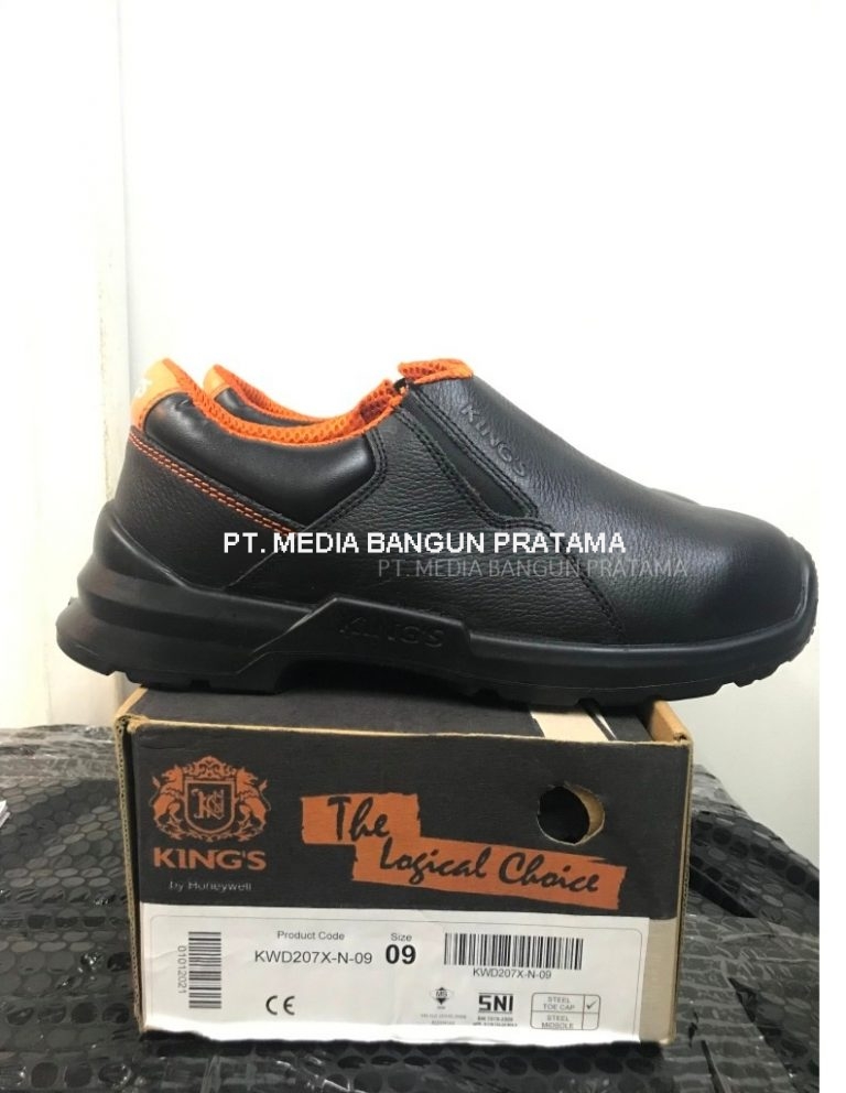 SEPATU SAFETY KINGS BY HONEYWELL KWD 207 HITAM | PT. MEDIA BANGUN PRATAMA